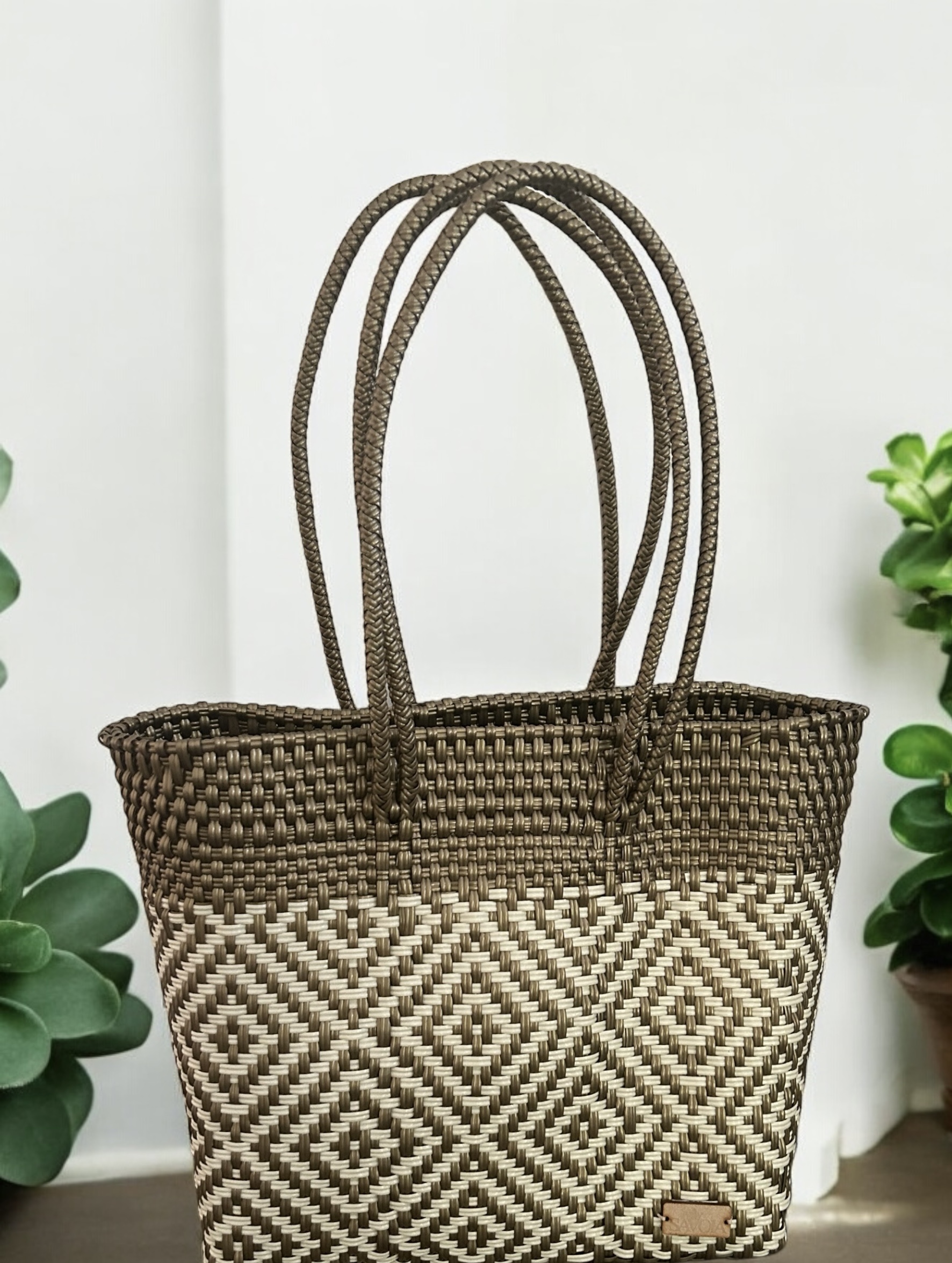 Cheryl Double Handle Tote – savoia handbags